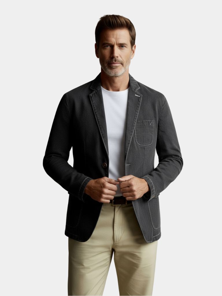 Denim Covenant Blazer Jacket – Casa Laro - CASA LARO – CAAYSHOP